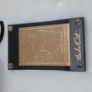 Golden Legend | Other | Golden Legends Of Baseball Babe Ruth Gold ...